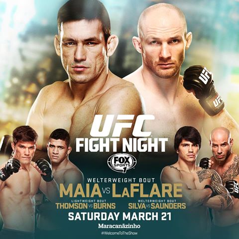 UFC Fight Night Rio De Janerio – Maia vs LaFlare Weigh In Results ...