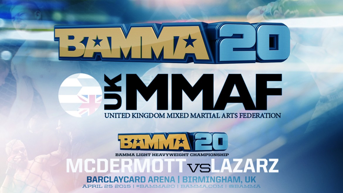 BAMMA 20 Official Full Fight Results April 25th – Five Rounds with Emma